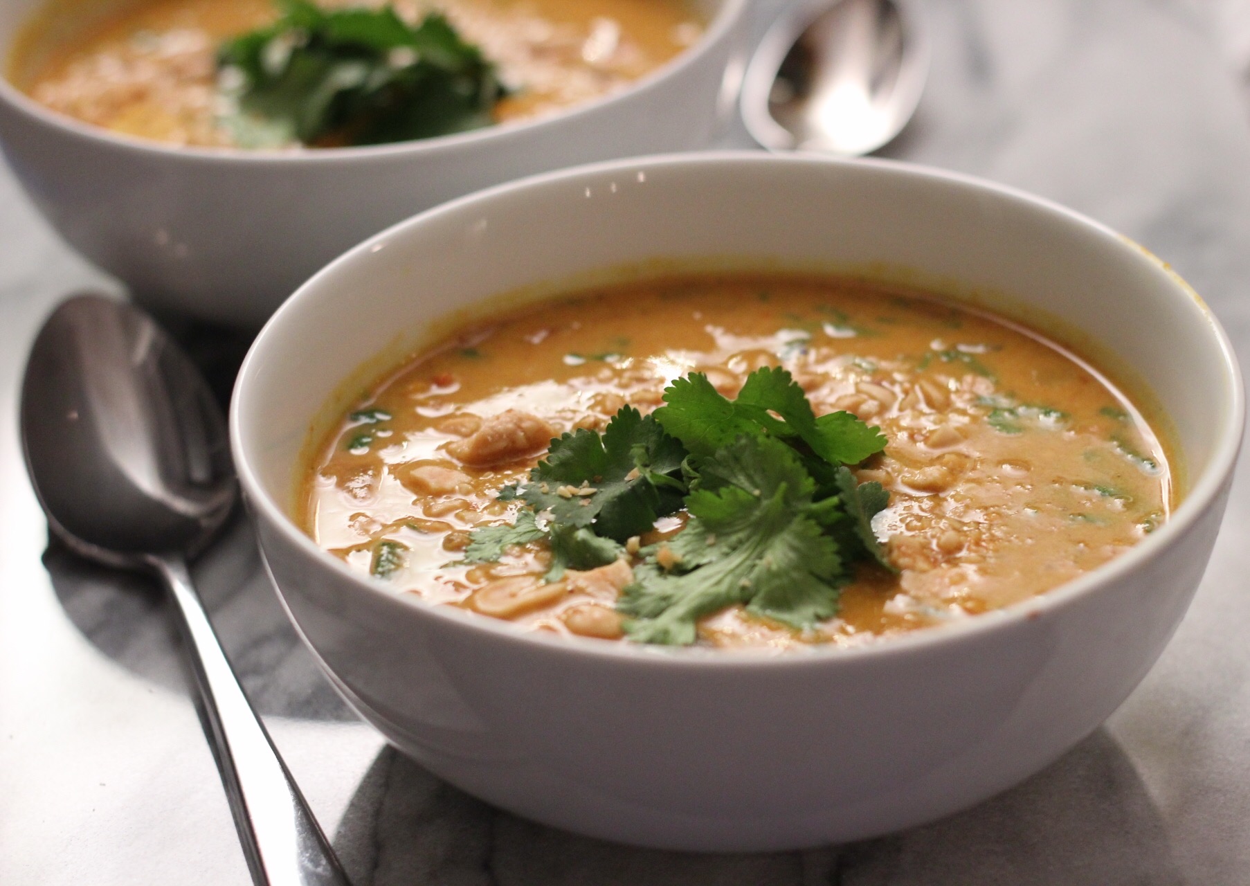 Senegalese Peanut Soup - French Pressed Kitchen