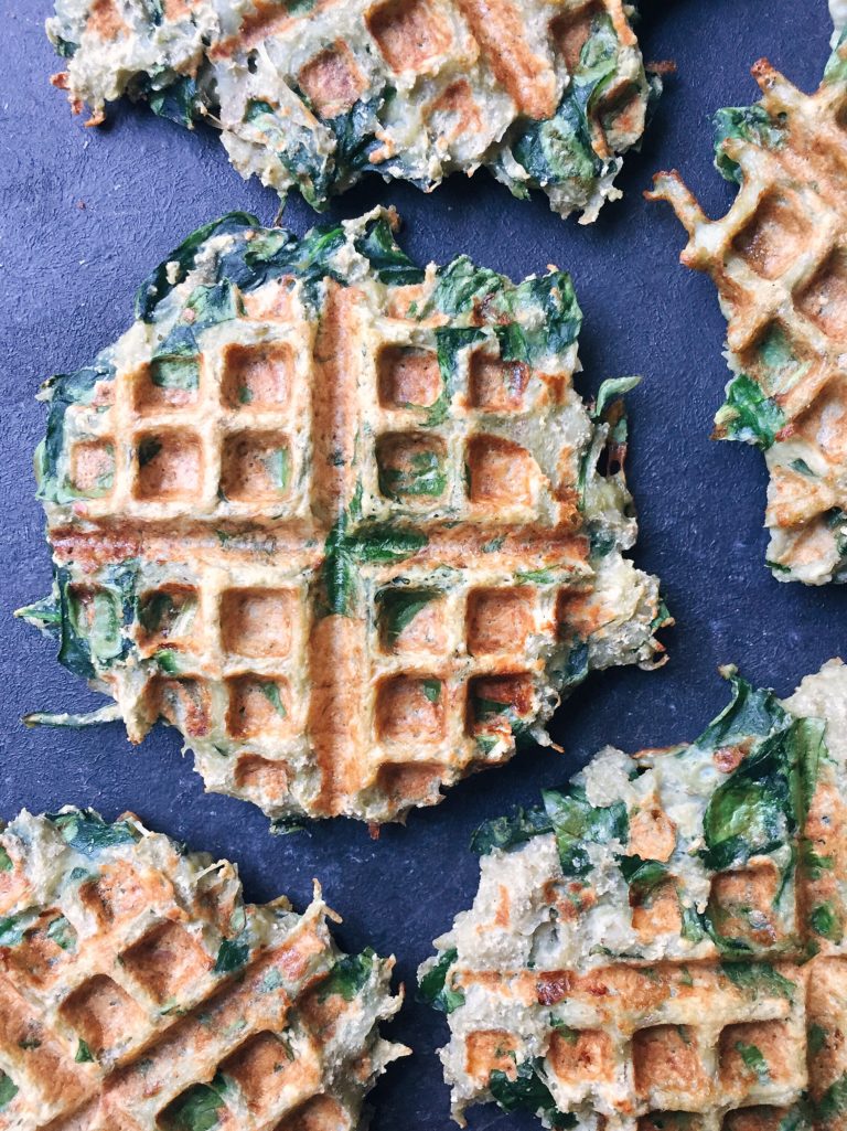 Paleo Potato and Spinach Waffles (dairy free + gluten free) - French ...