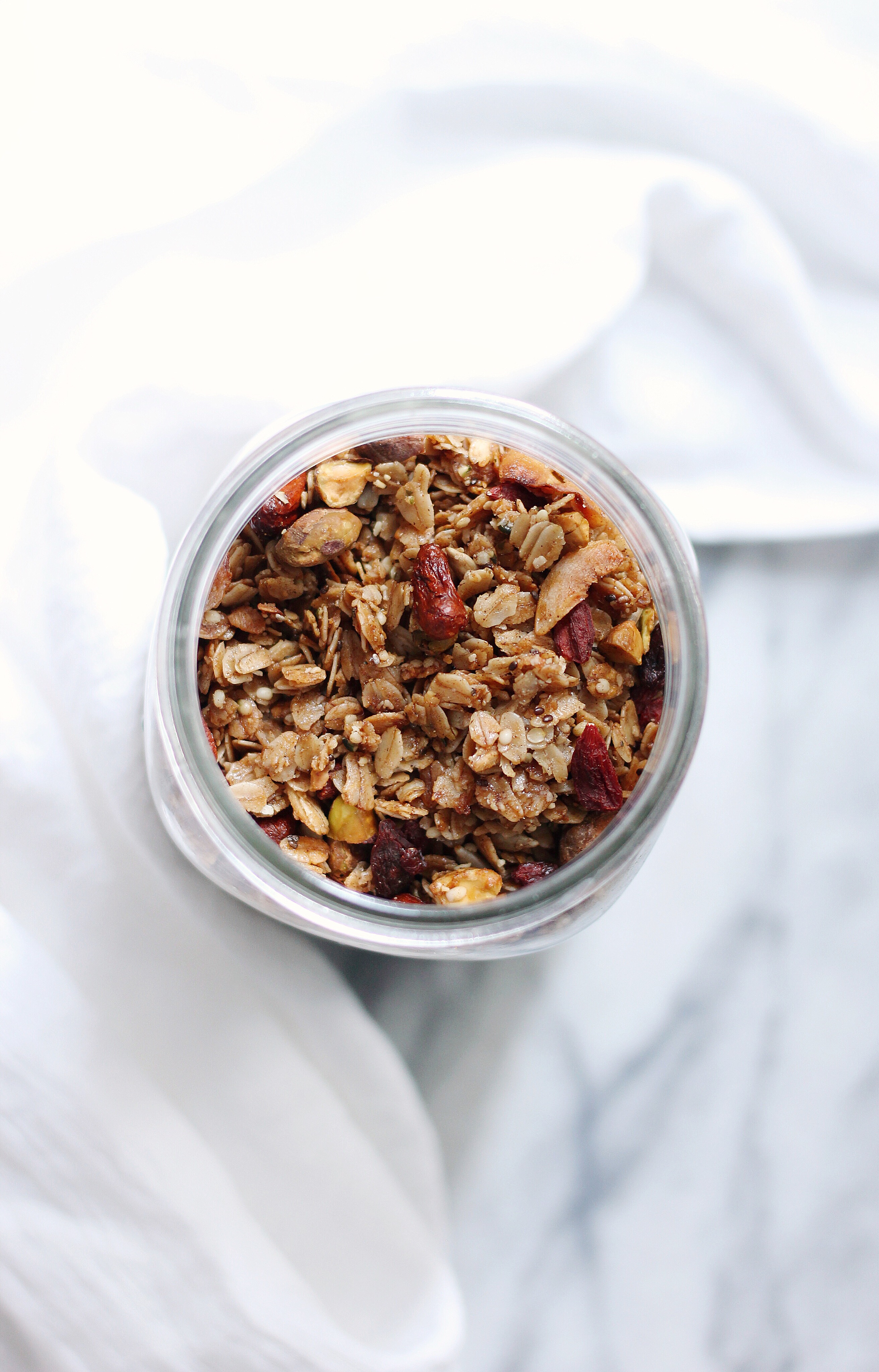 Goji Berry and Pistachio Superfood Granola - French Pressed Kitchen